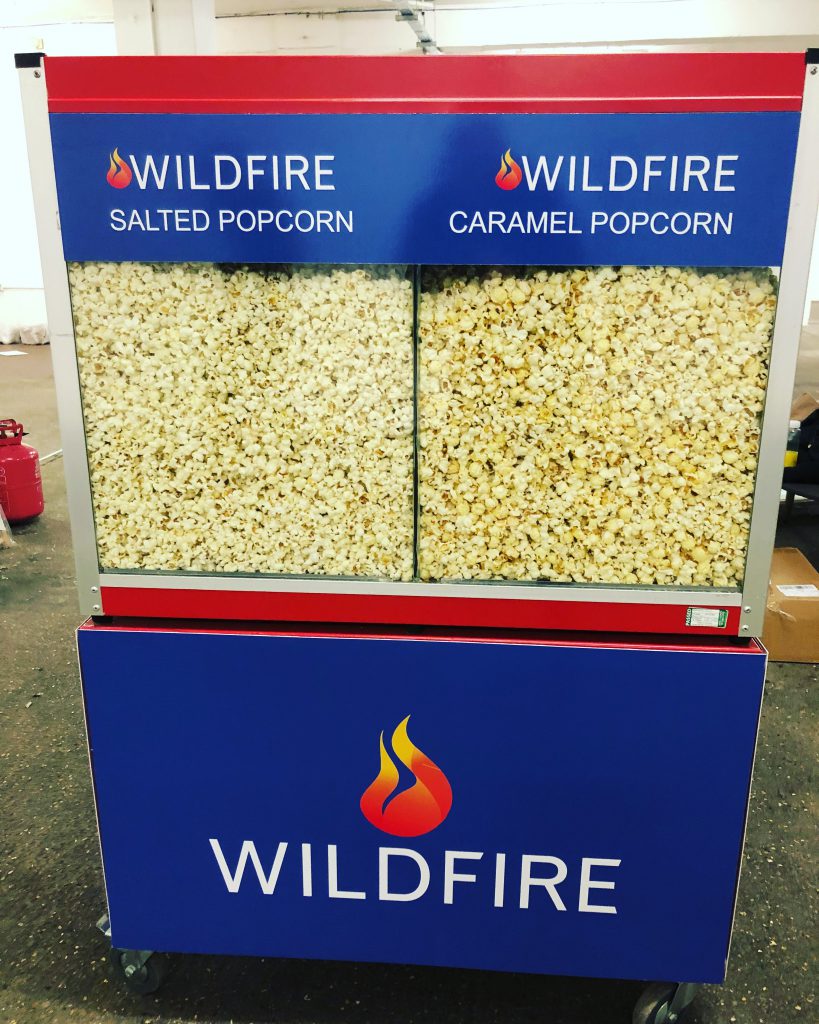 Popcorn Machine Hire - Mobile Food and Drink Carts, Tricycles & Kiosk