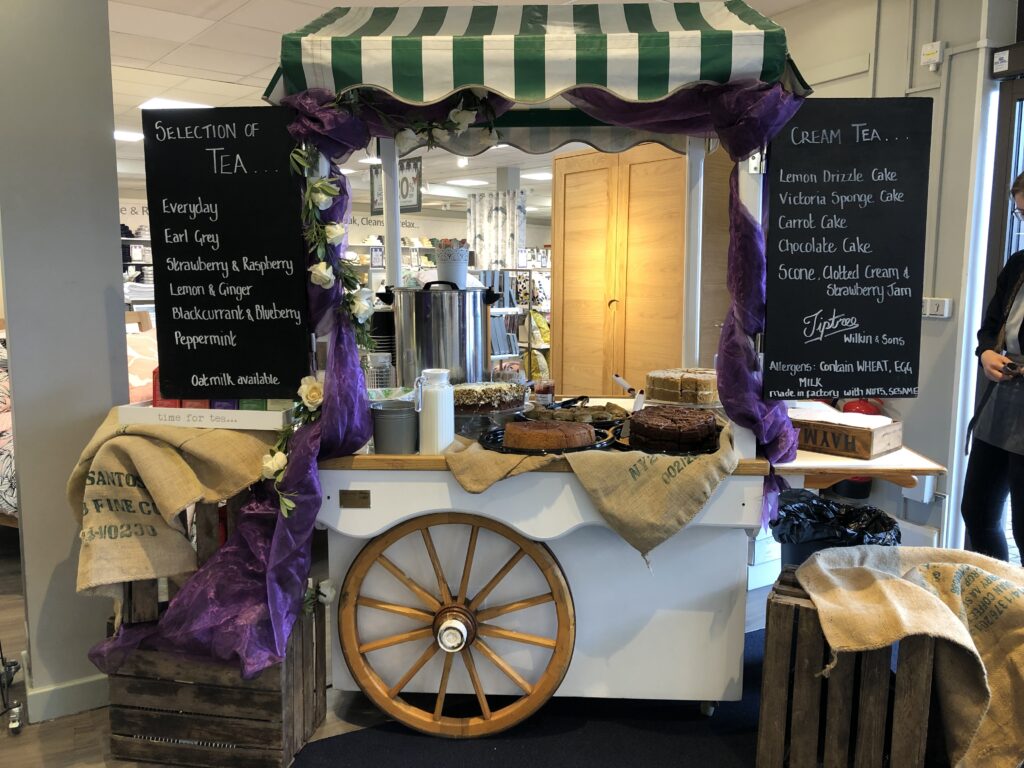 Afternoon Cream Tea Cart - Mobile Food and Drink Carts, Tricycles & Kiosk