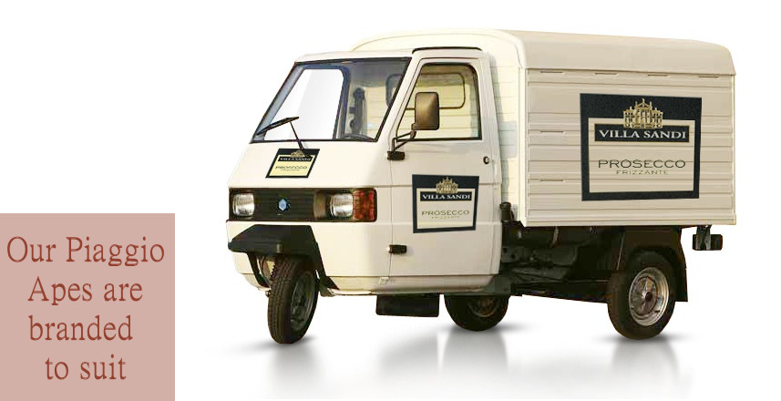 Piaggio Ape Hire - Mobile Food and Drink Carts, Tricycles & Kiosk